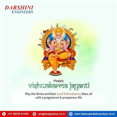 Darshini Engineers On Linkedin Darshiniengineers Vishwakarmapuja