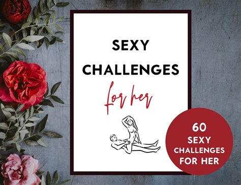 Sex Game Sex Challenges For Her Printable Sexy Card Game Etsy