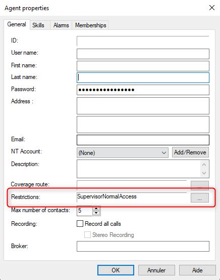 Supervisor Restrictions Askia Help Centre Automating Insight