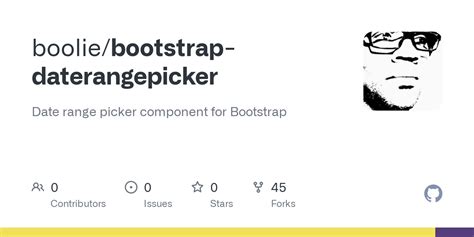 GitHub Boolie Bootstrap Daterangepicker Date Range Picker Component For Bootstrap
