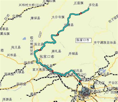 翁牛特旗乌丹地图 翁牛特旗详细 乌丹镇 第2页 大山谷图库