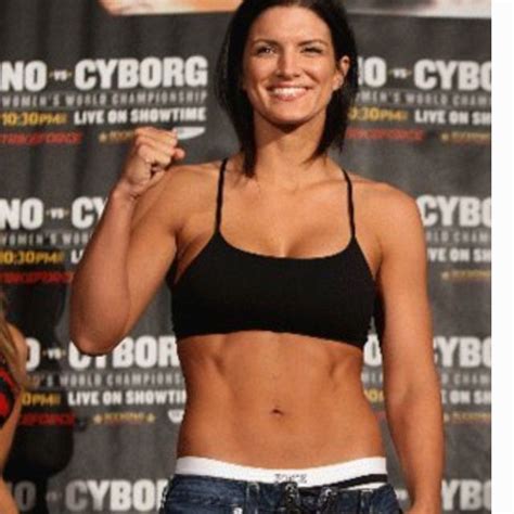Gina Carano I Have Lots Of Work To Do Mma Women Female Crossfit Athletes Health Fitness