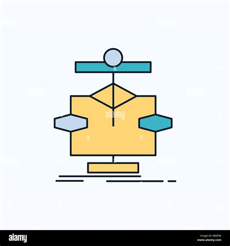 Abstract Flowchart Diagram Computer Program Cut Out Stock Images