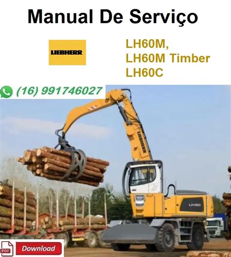Manual De Serviço Liebherr Lh60m Lh60m Timber Lh60c Tier 4i