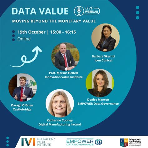 Innovation Value Institute On Linkedin Datavalue Datagovernance
