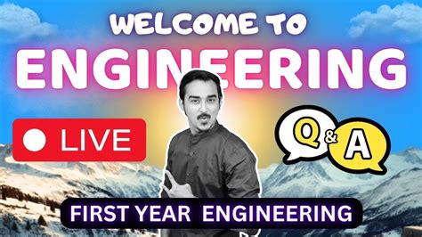 🔥welcome To Engineering Live Qanda Engineering Maths First Year