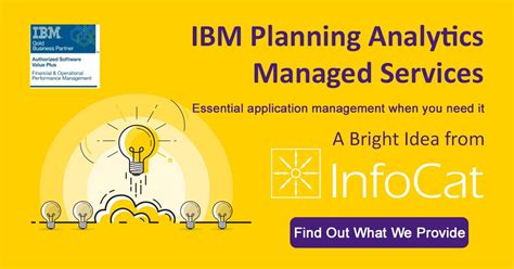 Infocat On Linkedin Ibm Planning Analytics Consulting