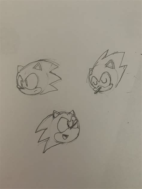 Sonic The Hedgehog Expression Sheet By Distantdylan2391 On Deviantart