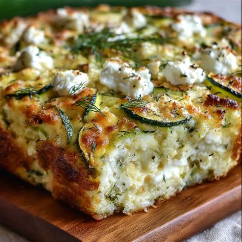 Zucchini Feta And Dill Cottage Cheese Bake Recipe Jennifer Recipes