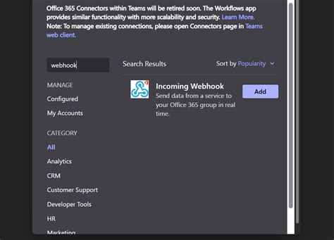 Teams Notifications Uptimebeats