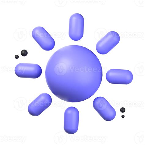 Brightness 3d Icon Illustration Object User Interface 3d Rendering 26679332 Png