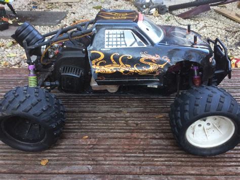 Petrol Rc Monster Truck Scale Rc Car In Redditch Worcestershire Gumtree
