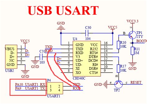 Stm32串口中断接收实验 极客之音