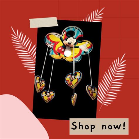 Jual Lampu Hias Gantung Mickey Mouse Shopee Indonesia