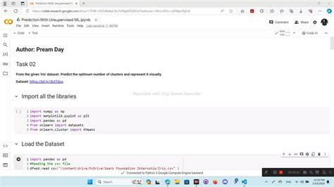 Pream Day On Linkedin Task2 Datascience Predictiveanalytics