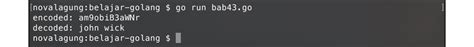 Golang Encode Decode Base64 Dasar Pemrograman Golang