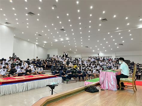 สบพ เข้าร่วมบรรยายในกิจกรรมส่งเสริมการจัดการเรียนรู้ ณ โรงเรียนโยธินบูรณะ สถาบันการบินพลเรือน