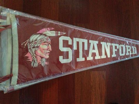 Museum Of Stanford University Pennants Vintage College Pennants For Sale
