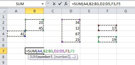 SUM Function In Excel To Add Numbers Examples
