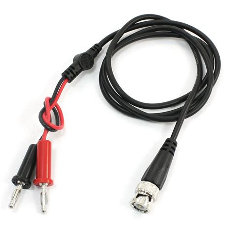 BNC Male To Dual Mm Banana Plug Oscilloscope Test Lead Cable Ft T EBay