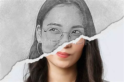 دانلود اکشن فتوشاپ پاره شدن کاغذ Ripped Paper Effect تایم کد