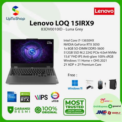 Jual Lenovo Loq Irx Id Core I Hx Gb Gb Rtx W Ohs Di Seller Up To Shop
