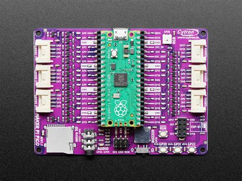 Adafruit Maker Pi Pico Base Raspberry Pi Pico Not Included Opencircuit