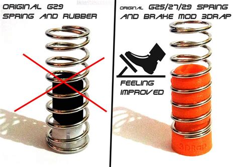 Brake Pedal Mod “console” [logitech G25 G27 G29 G920] Pc Ps3 Ps4 Ps5 Xbox 3drap