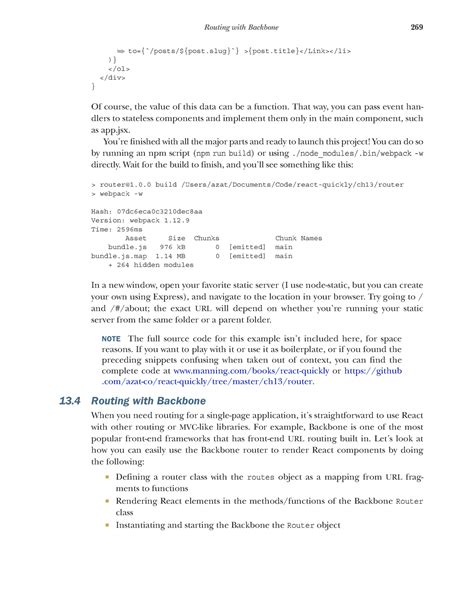React Practical 61 Routing With Backbone 269 To Posts Post
