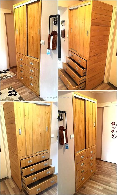 Pallet Closet Diy