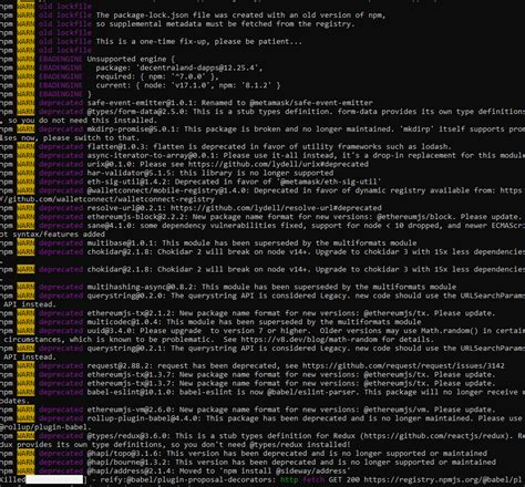Running Marketplace Webapp Npm Start Error React Scripts Not