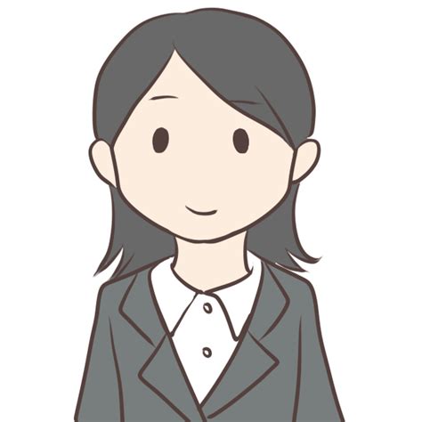 就活女子のイラスト かわいいフリー素材が無料のイラストレイン