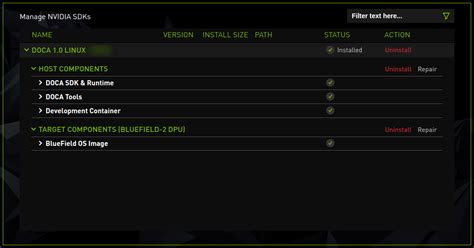 Install Doca Sdk With Sdk Manager Nvidia Sdk Manager Documentation
