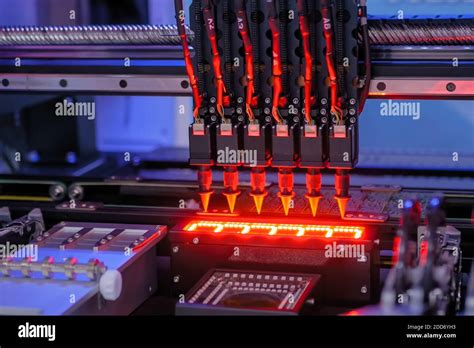 Automatic Smd Pick And Place Machine Assembling Computer Circuit Board