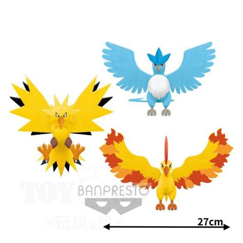 現貨 寶可夢 神奇寶貝 傳說三聖鳥 閃電鳥 急凍鳥 日本 景品 神獸 蝦皮購物