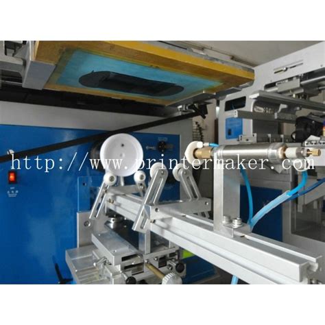 공압 원통형 스크린 인쇄기