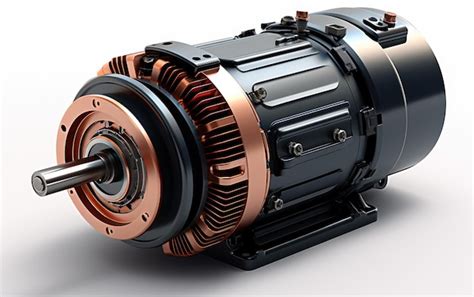 Premium Ai Image Efficiency In Motion A Realistic Image Showcase Of An Induction Motor On