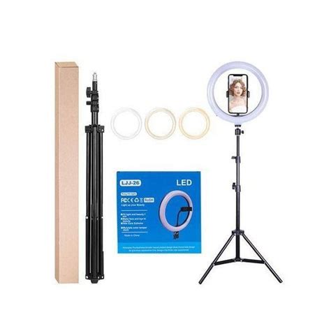 10 Inches Ring Light Ljj 26 With 7 Feet Tripod Stand Tskemarket