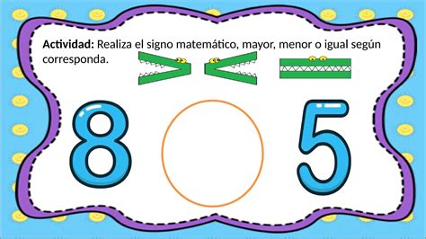 SÍmbolos MatemÁticos Mayor Menor O Igual Pptx