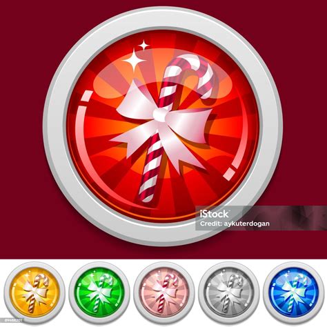 Candy Button Stock Illustration Download Image Now Candy Cane