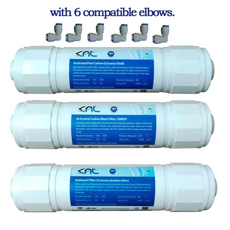Nf20 Service Kit For Nf Water Purifier With Spun And Elbows Knl