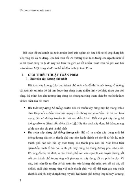 Doc Thuật Toán Prim Trong Toán Rời Rạc 5pdf