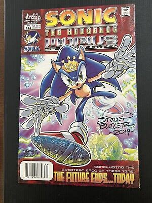 Sonic The Hedgehog 144 2005 Archie Comics Sega Genesis Signed Steve