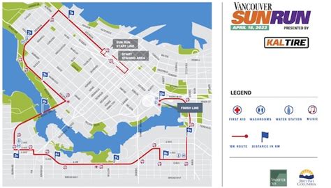 Vancouver Sun Run Route Road Closures And Scenic Spots Vancouver