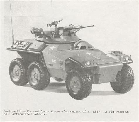 Lockheed Xm800w Armored Scout Vehicle