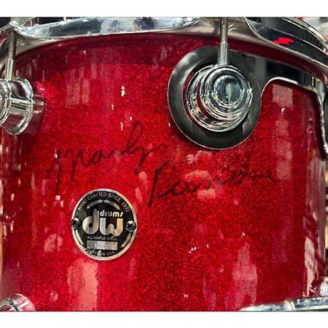 Used Dw Used Dw 3 Piece Collectors Series Red Sparkle Drum Kit Red Sparkle Guitar Center