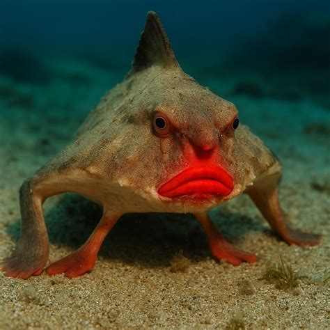 Planet ⚡ The Fish That Walks And Wears Lipstick ⚡ Meet The Red