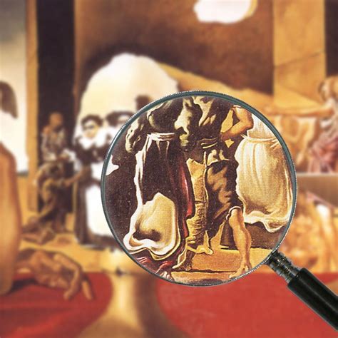 Slave Market With Appearance Of The Invisible Bust Of Voltaire Salvador