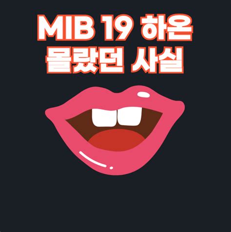 Mib 하온 리뷰모아