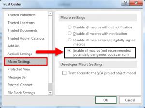 Enable Macros In Excel Step By Step Guide To Enable Macros